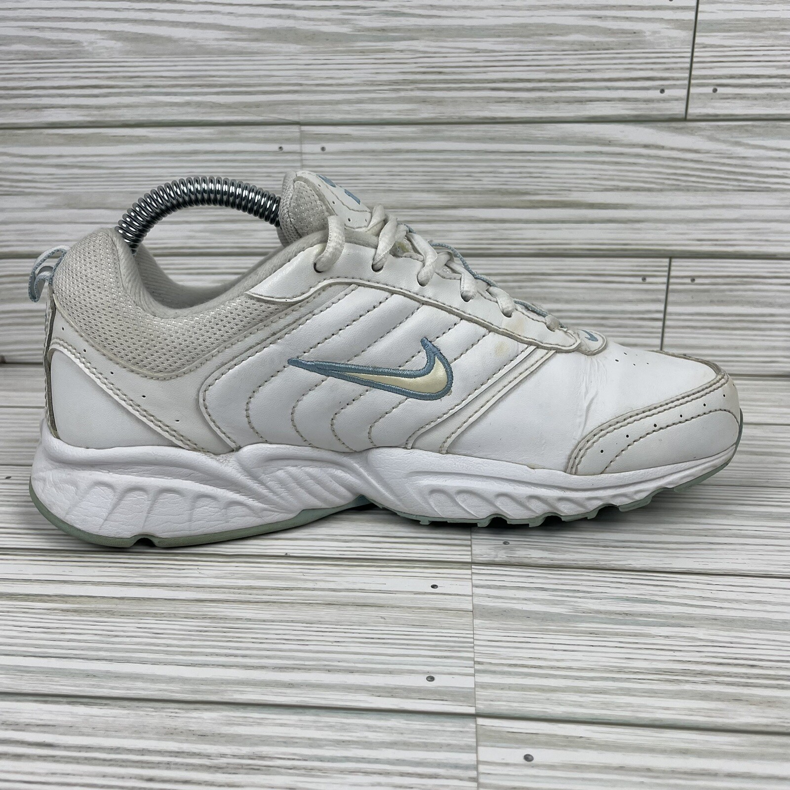 Womens Nike Rolling Rail White Walking Running Athle… - Gem