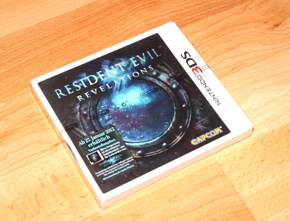 Resident evil Revelations Pre-order / Pre-sale Box collectible 3D Cover ...