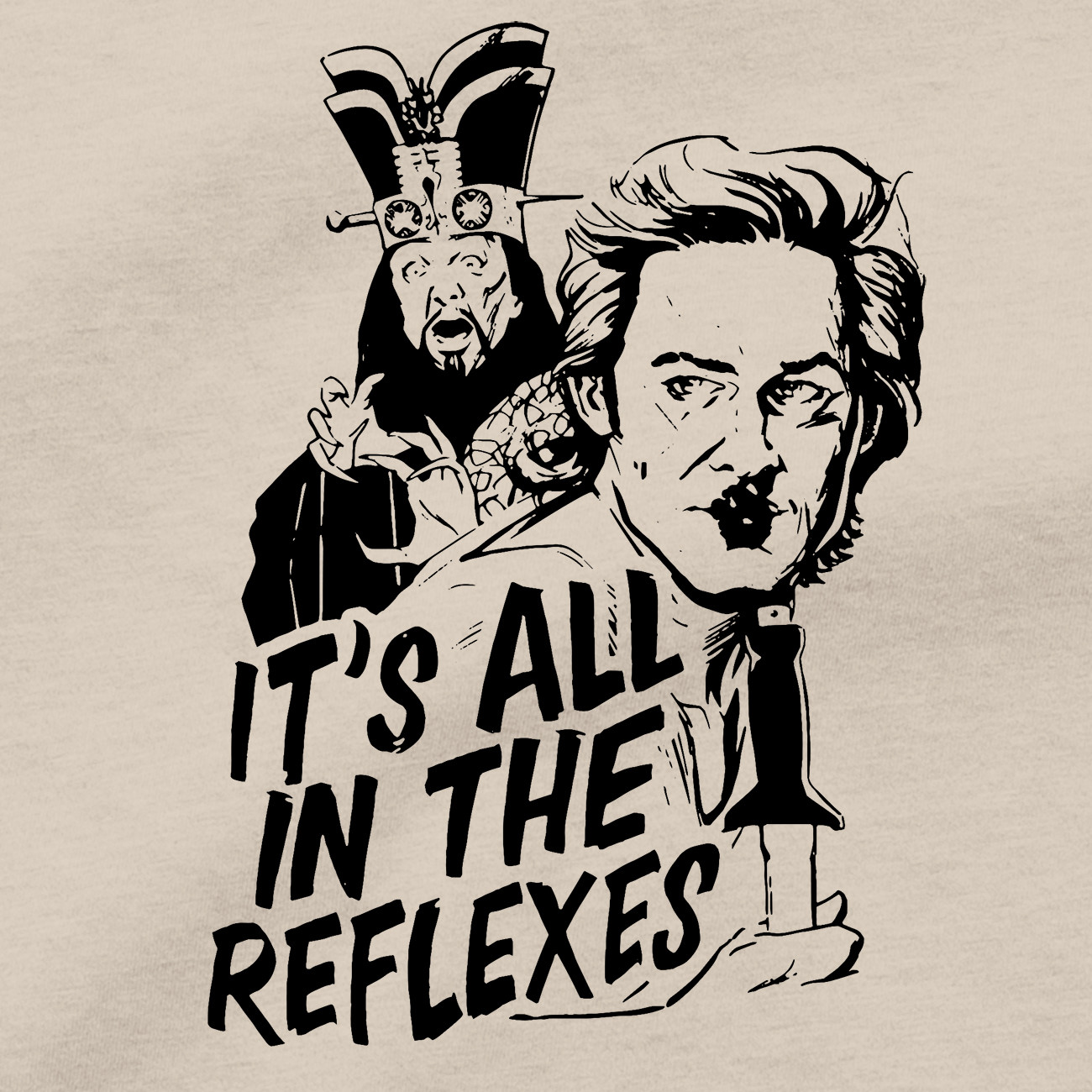 Jack Burton It's All In The Reflexes T Shirt Big Trouble Little China ...