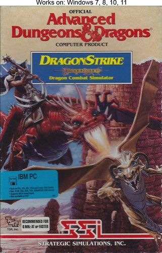 DragonStrike PC Game AD&D SSI 1990 Windows 7 8 10 11 | eBay