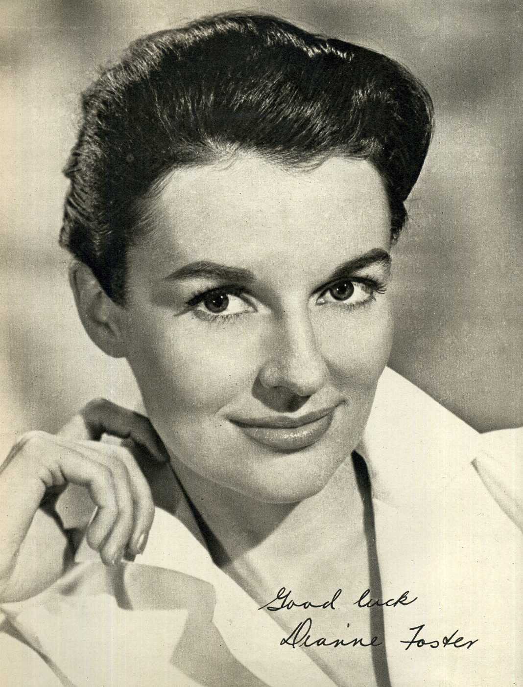 DIANNE FOSTER Signed Photograph - Beautiful Film Star Actress - 10"x8 ...