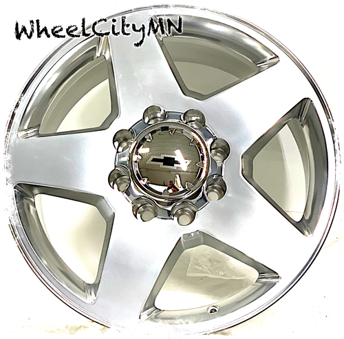 20" polished Chevy Silverado LTZ 2500 3500 OE replica rims fits 2001 ...