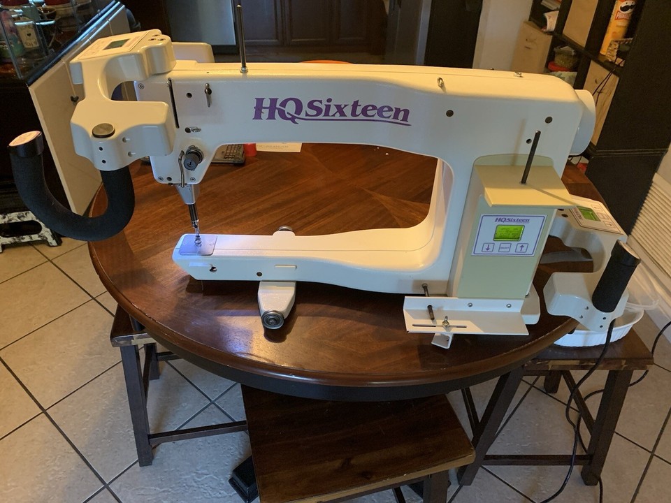 HQ Sixteen Machine With Stitch Counter, Front & Back Handlebar ...