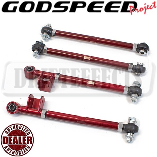 Godspeed Adjustable Rear Lateral Link Set Kit For Subaru Impreza GC/GM ...