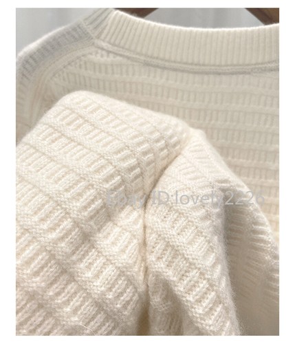 LP Women's Autumn/Winter New Cashmere Crew Neck Hooked Casual Warm ...