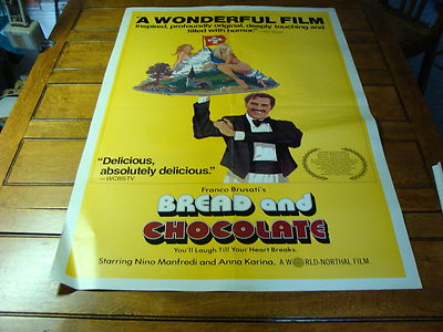 VINTAGE MOVIE POSTER---1974 BREAD AND CHOCOLATE | eBay