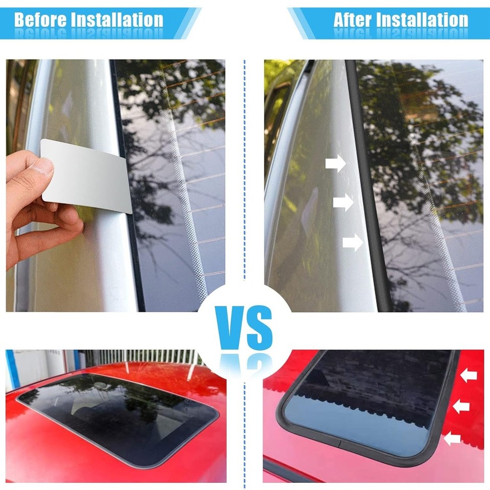 20MM Truck Weather Seal Strip Car Roof Windshield Trim Edge Molding ...