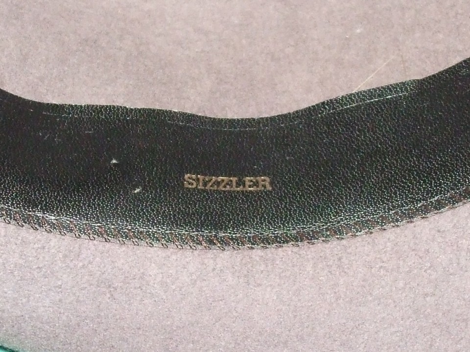 Vintage Men's Zoot Suit Style Fedora Hat - Size 7 1/4 - 100% Wool ...