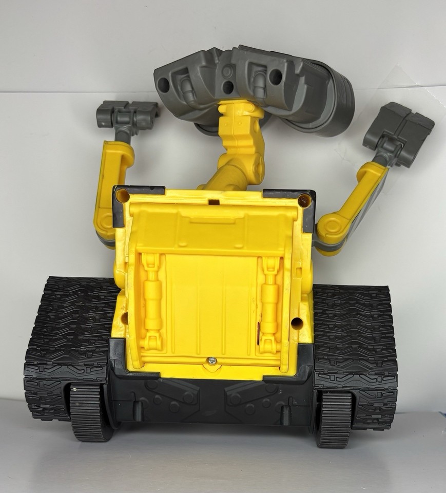 Disney Pixar Wall-E Thinkway Robot Animated RC Toy Works (NO Remote ...