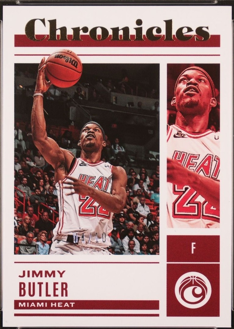 2022-23 Panini Chronicles - Chronicles Jimmy Butler #12 Gold /10 for ...