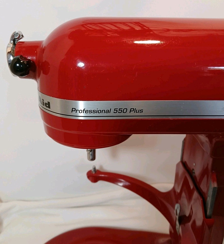 KitchenAid 550 Plus Series Red Mixer 5.5 Quart Bowl-Lift Stand *No ...