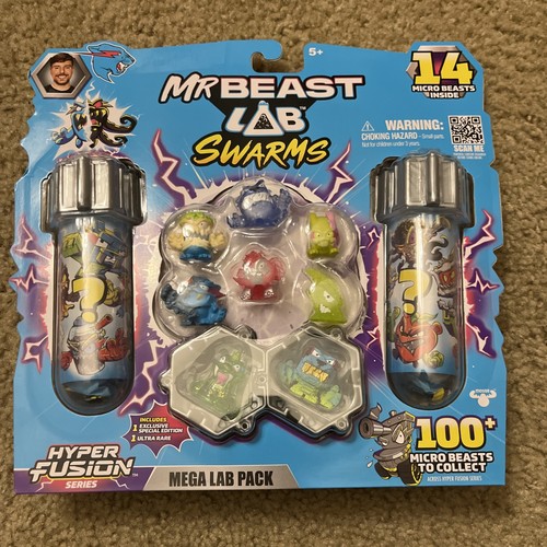 Mr Beast Lab Swarms hyper fusion mega pack series 3 14 pieces | eBay