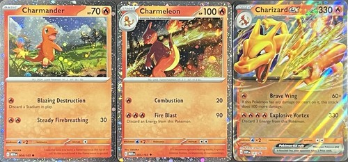 Pokemon Super Premium Collection Charizard EX SVP 161 Promo Set 004/165 ...