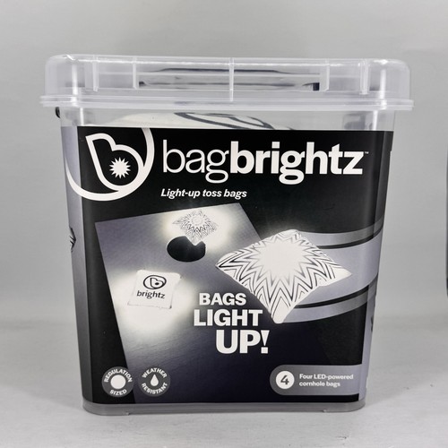 BagBrightz LED Cornhole Bags 4 Pack Cornhole Bean Bags That Light Up ...