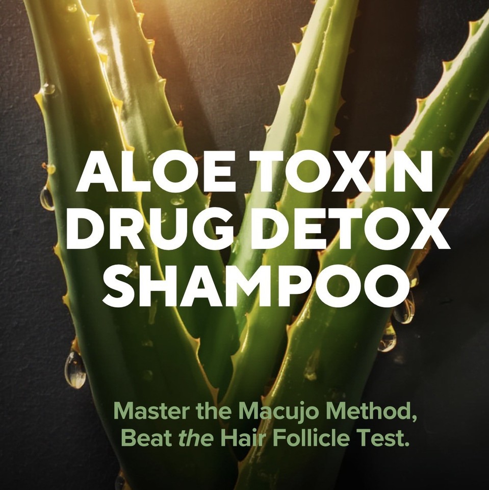 Macujo Method Aloe Get rid of Toxin Detox hair folical test Shampoo ...