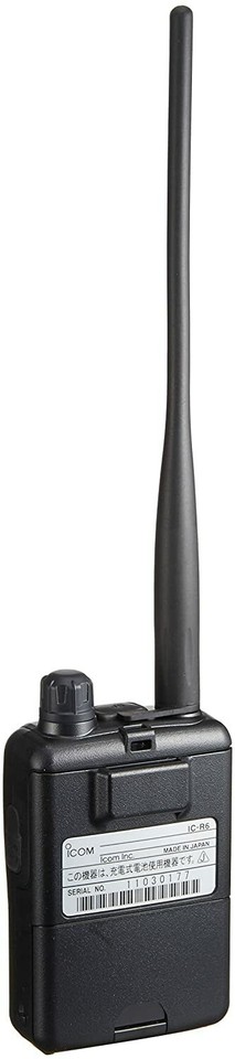 ICOM IC-R6 Wide Band 0.100-1309.995MHz UNBLOCKED Communication Handy ...
