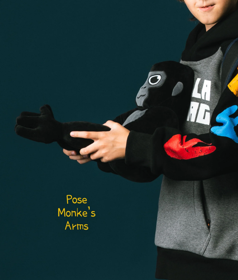 Gorilla Tag Plush WITH Game Code! Official Monke Plushie Axiom Juniper ...