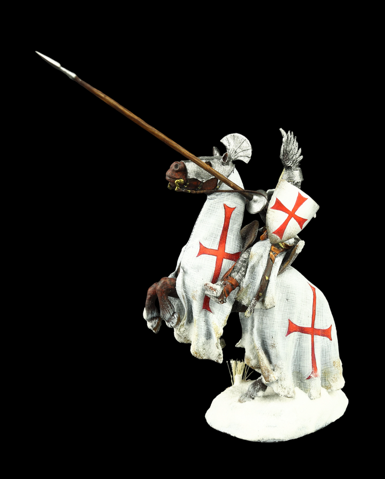 Tin soldier Museum (TOP) Templar Knight, XIII c. Crusaders | eBay