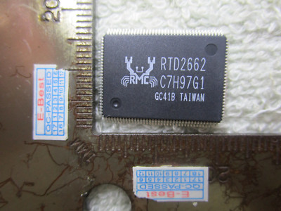 1x RTD2G62 RTD26G2 RTDZ662 RTD266Z RTD 2662 RTD2662-GR RTD2662 QFP128 ...