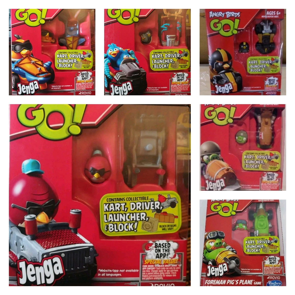 Angry Birds Go Jenga Stella