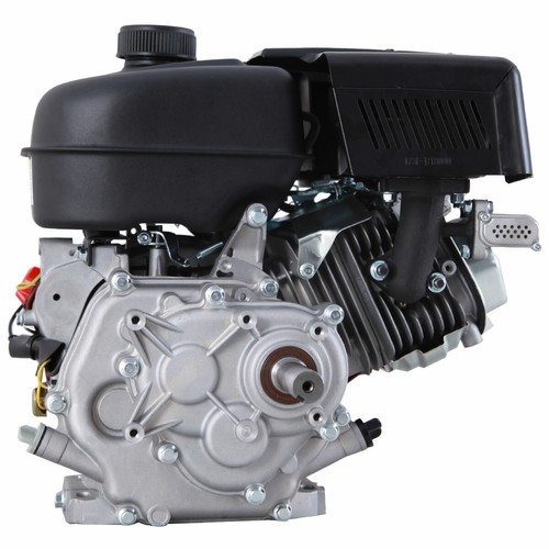 9HP 6:1 Gear Reduction Gas Engine Cement Mortar Mixer Side Shaft Small ...