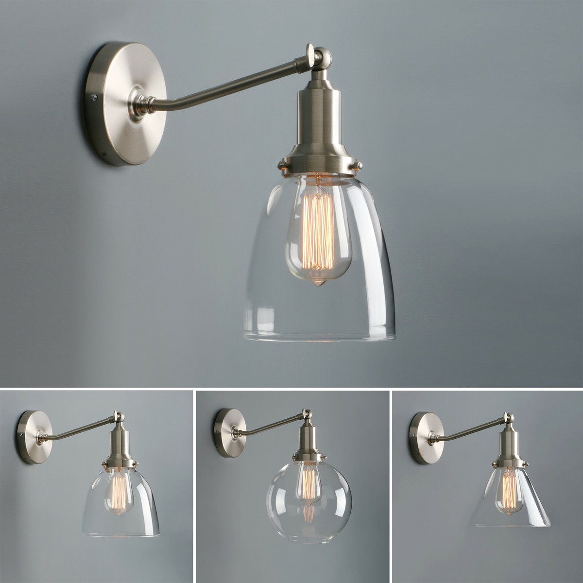 Blown Glass Sconce Lighting Up Light Up Glass Angel Hanging Decoration