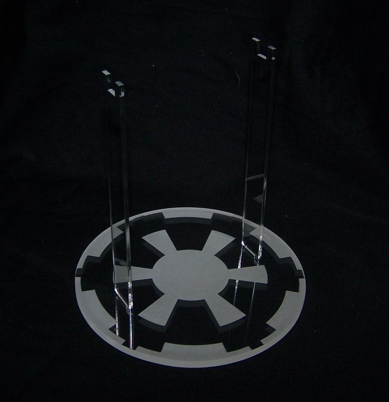 acrylic display stand for the Kenner & Hasbro Star Wars Tie Fighter ...