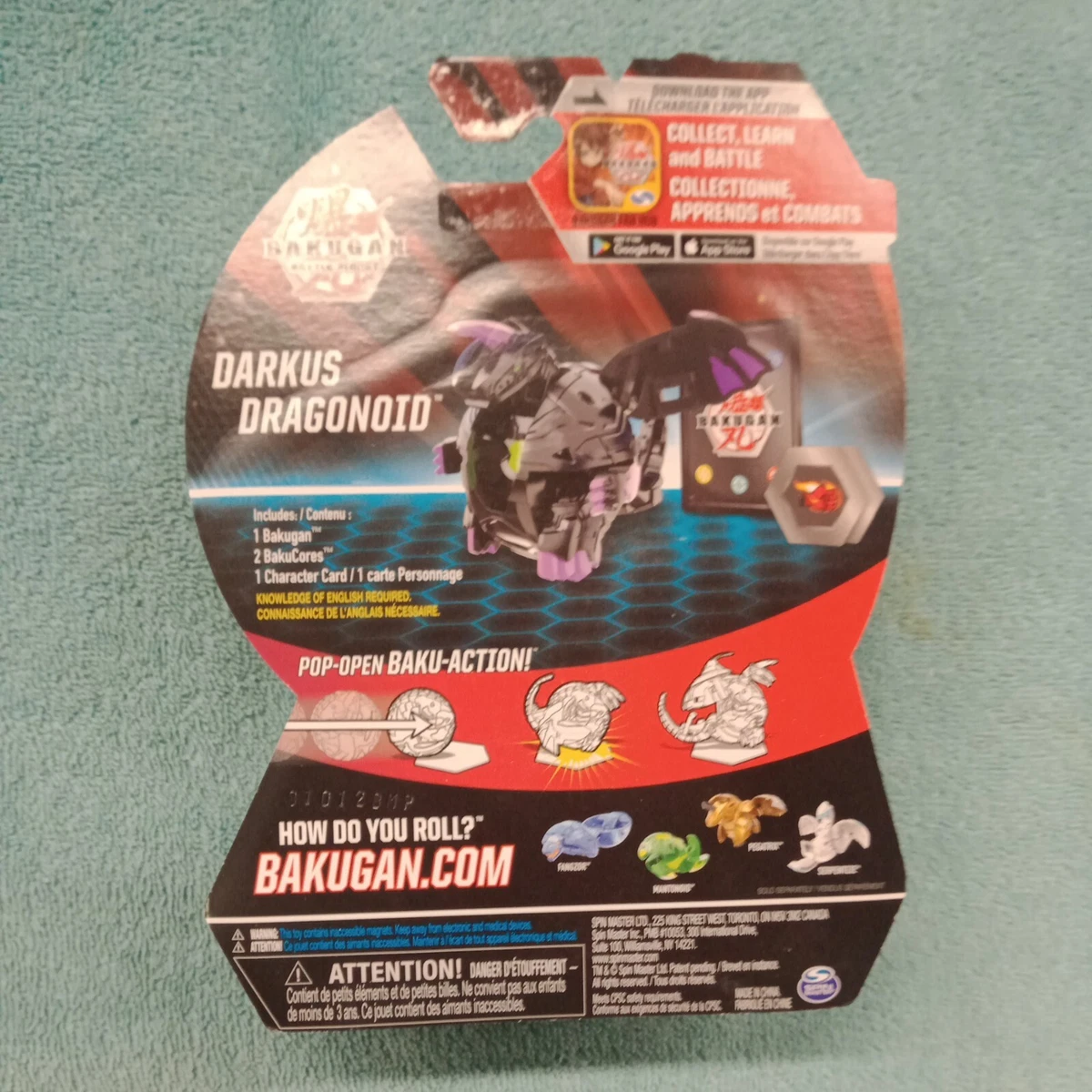 Bakugan Darkus Dragonoid