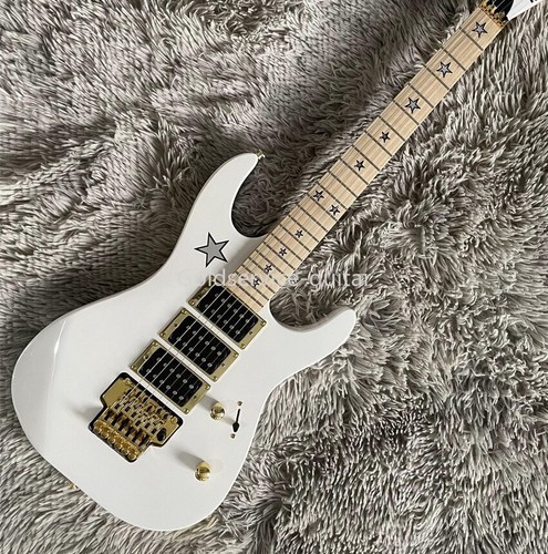Jersey Star Richie Sambora Electric Guitar Maple Fretboard Solid Alpine White FR | eBay