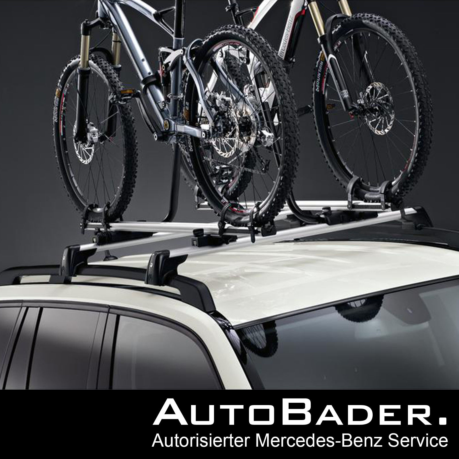 Original Mercedes Fahrradhalter Dachfahrradträger für Grundträger ...
