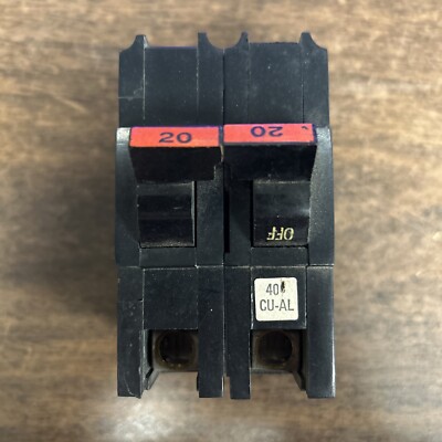 FPE Type NA-NI 2 Pole 20A Stab Lok Breaker | CU-AL | | eBay
