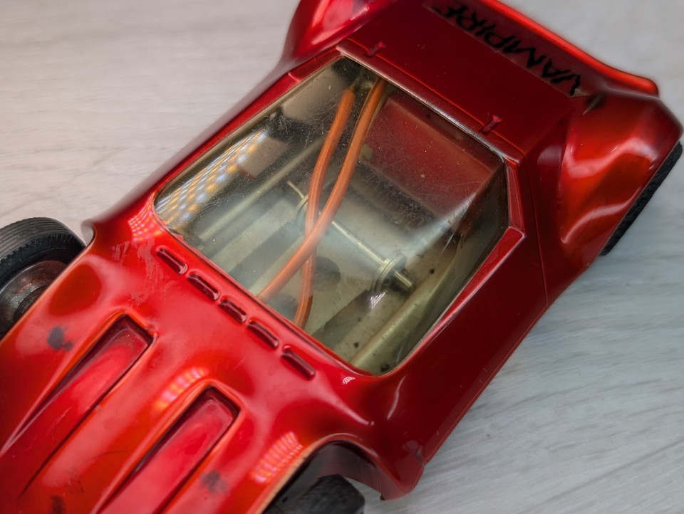 Vintage Monogram Vampire Thingie 1/32 Slot Car Original 1960'S Red RARE ...