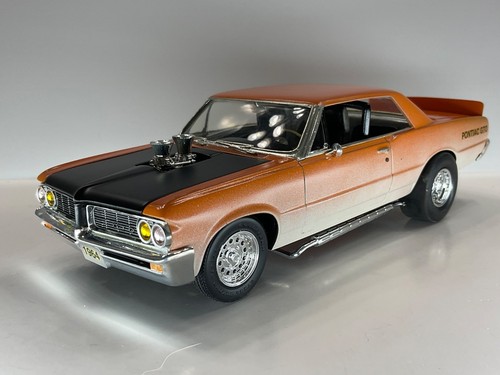1964 PONTIAC GTO DRAG RACER BUILT 1/25 SCALE MODEL KIT - VERY DETAILED ...