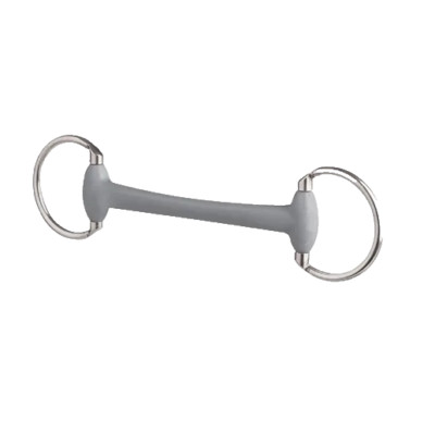 Eggbutt Snaffle Bit Flexible Gentle Thickness Stainless Steel Horse bit ...