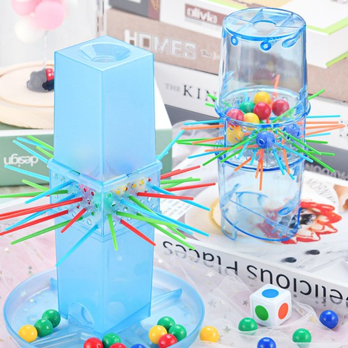 Stick Pull Game Stick Games Ker Plunk Stack Toy for 2-4 Players ages 5 ...