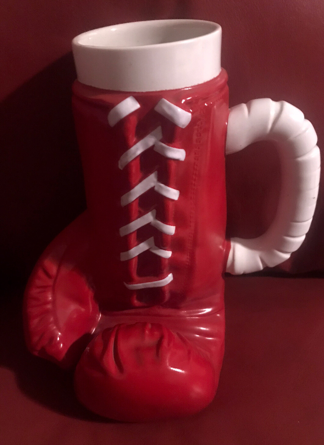BUDWEISER - Vintage 1997 Large Boxing Glove Stein Mug Cup - King of ...