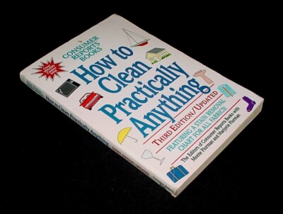 How To Clean Practically Anything - Consumer Reports PB | eBay