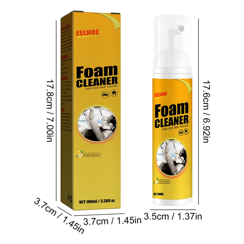 Multi-functional Foam Cleaner Cleaning Spray Powerful Stain Removal ...