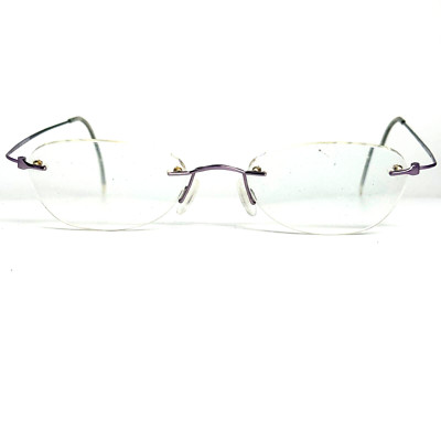 Rodenstock R4382 S3 Purple Eyeglasses Frames Rimless 48-17-145 H14795 ...