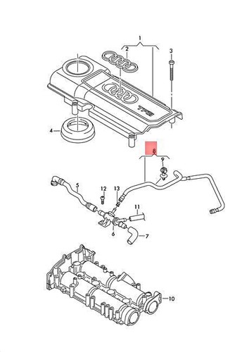Genuine VW SKODA AUDI SEAT Eos Golf Cabriolet Plus Jetta Hose ...