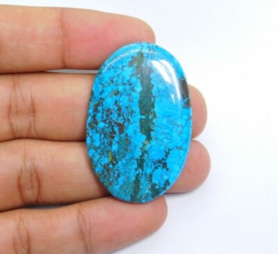 Amazing Natural Turquoise Gemstone Cabochon Loose For Jewelry 63 Cts ...