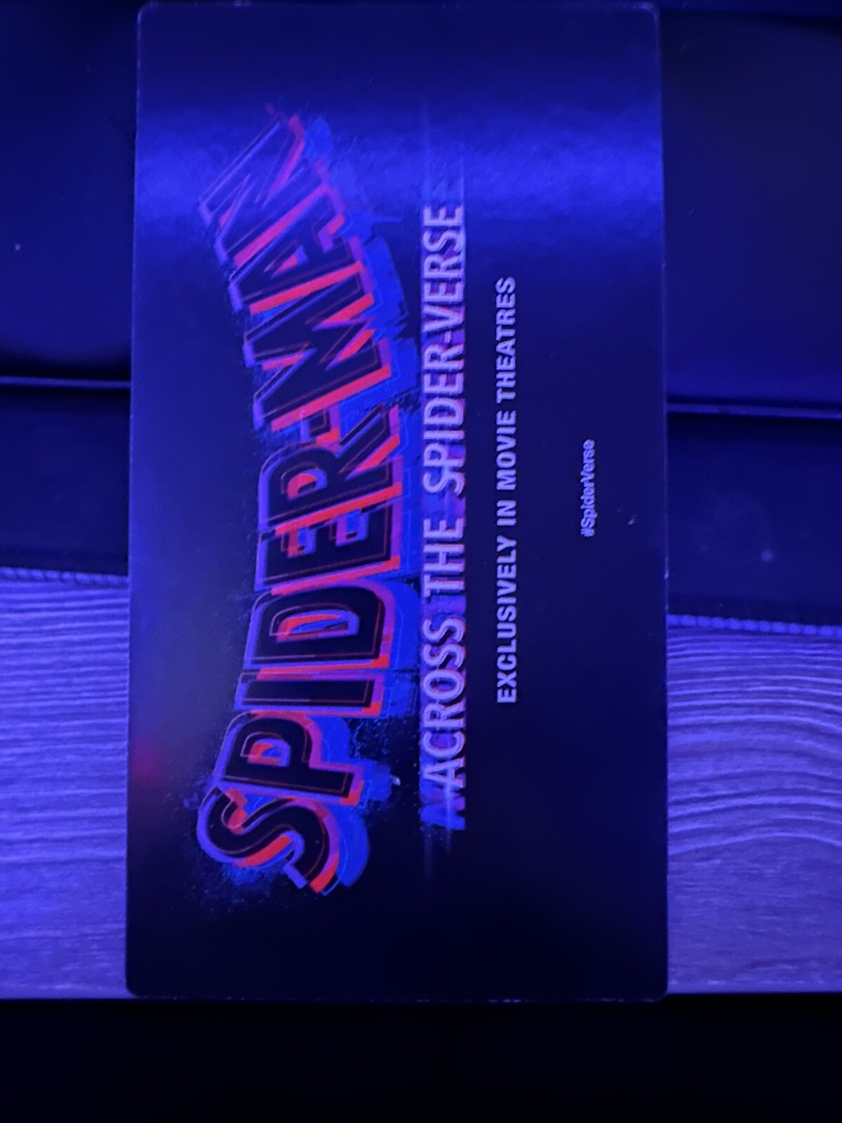 Rare Limited Edition Spiderman Across The Spiderverse Collectible Card ...