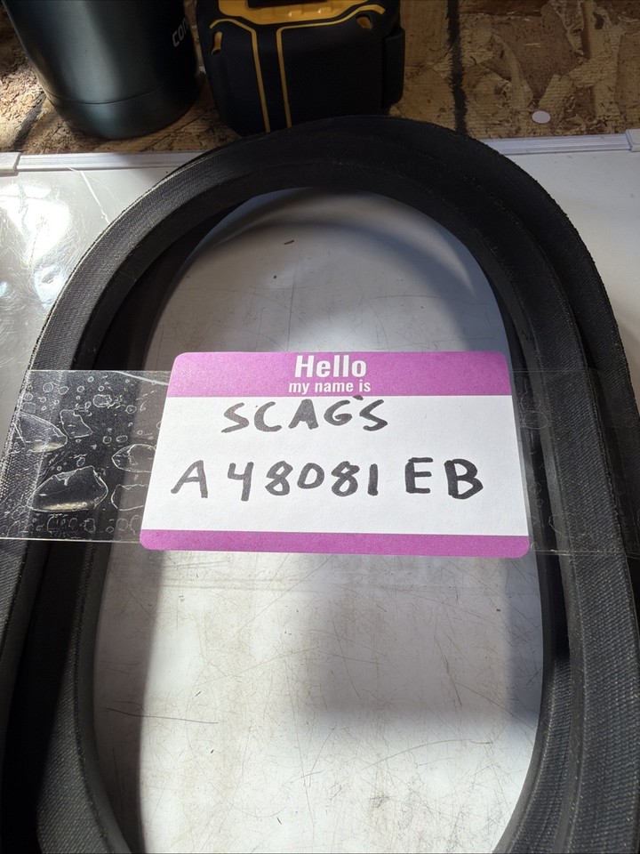 Scag Genuine OEM Mower Belt 48081EB, Vintage NOS Made In The USA | eBay