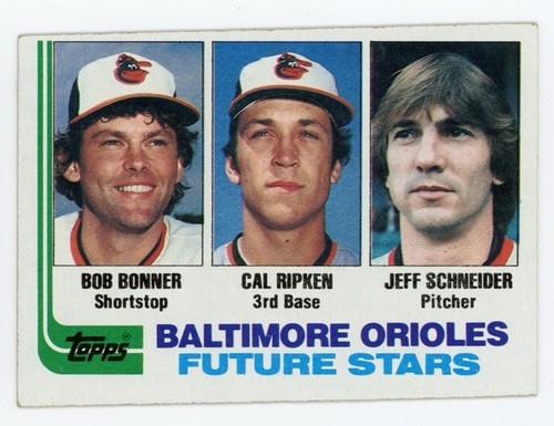 1982 Topps #21 Orioles Future Stars Cal Ripken Jr. RC EXMT HOF | eBay