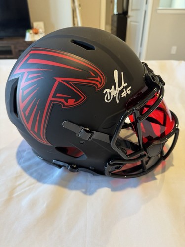 Drake London Atlanta Falcons Autographed Full-Size Helmet With Visor | eBay