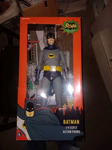 NECA Batman 1/4 Scale Classic TV Series Adam West Action Figure NIB ...
