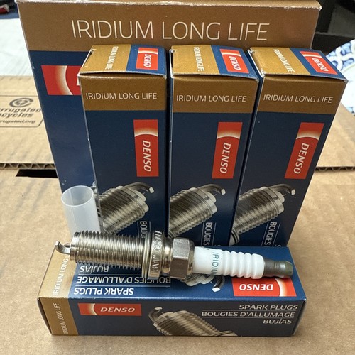 4x DENSO 3534 Spark Plug Volvo XC90, XC60, S60, V60, S90, XC40, V90 ...