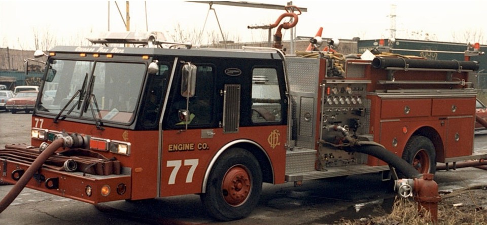 NEW! Fire Replicas Chicago Fire Department E-ONE Hurricane Engine Co ...