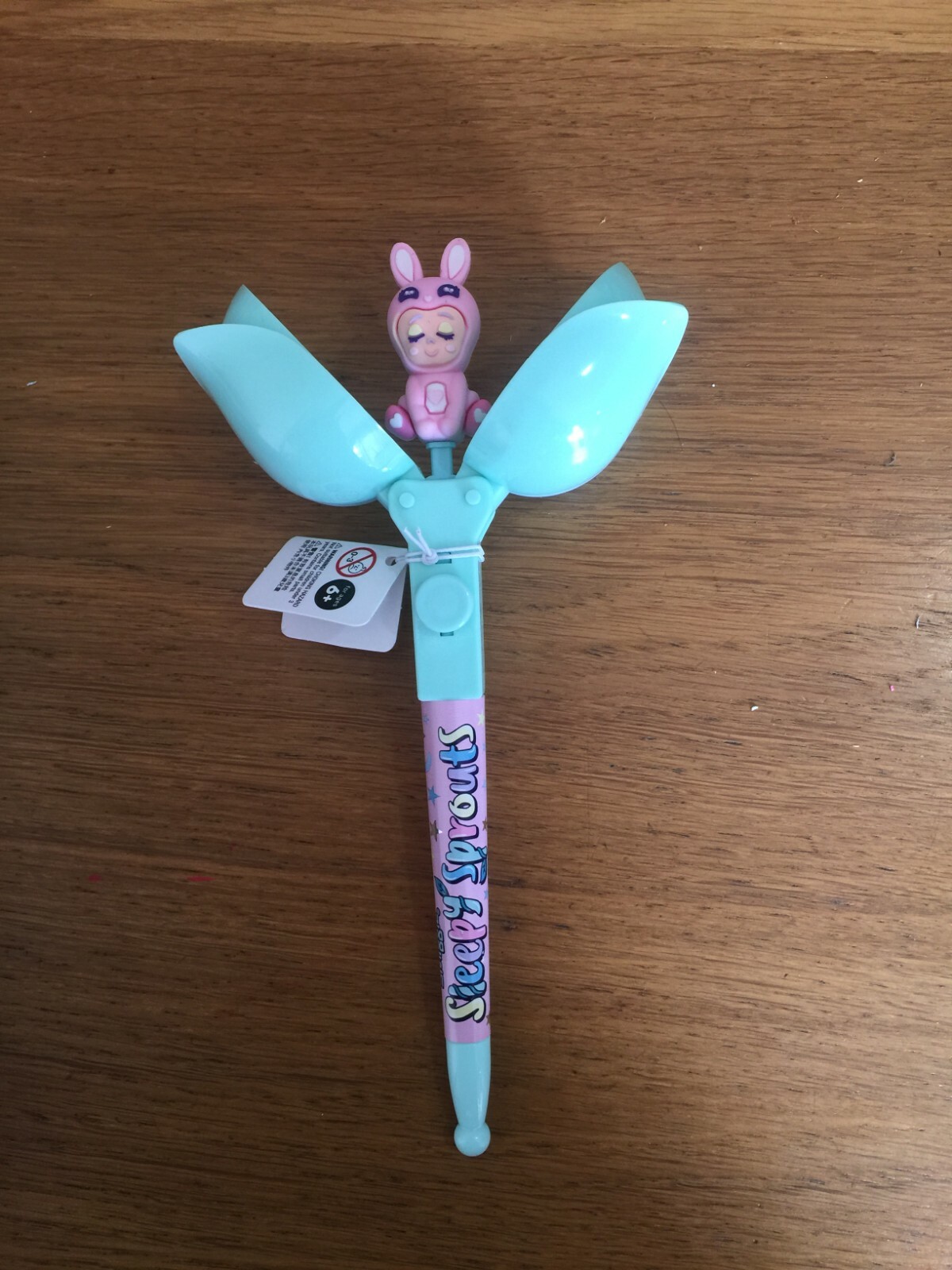 Smiggle Sleepy Sprouts Surprise Pen With Fluffy Peacock Notebook/Diary ...