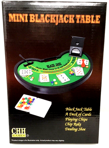 Mini Blackjack Table CHH Games ***~BRAND NEW~***:E | eBay